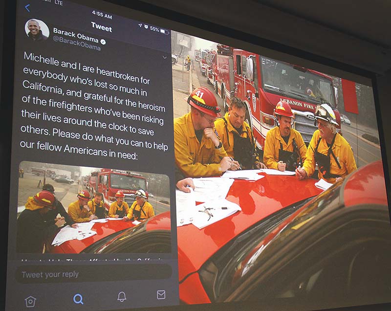 Local firefighter: Deadly Camp Fire was learning experience | Lebanon Local