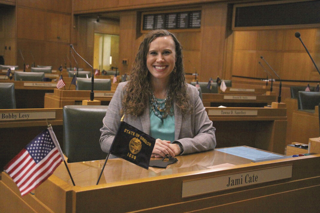Rep. Jami Cate gets bearings in legislature - Lebanon Local