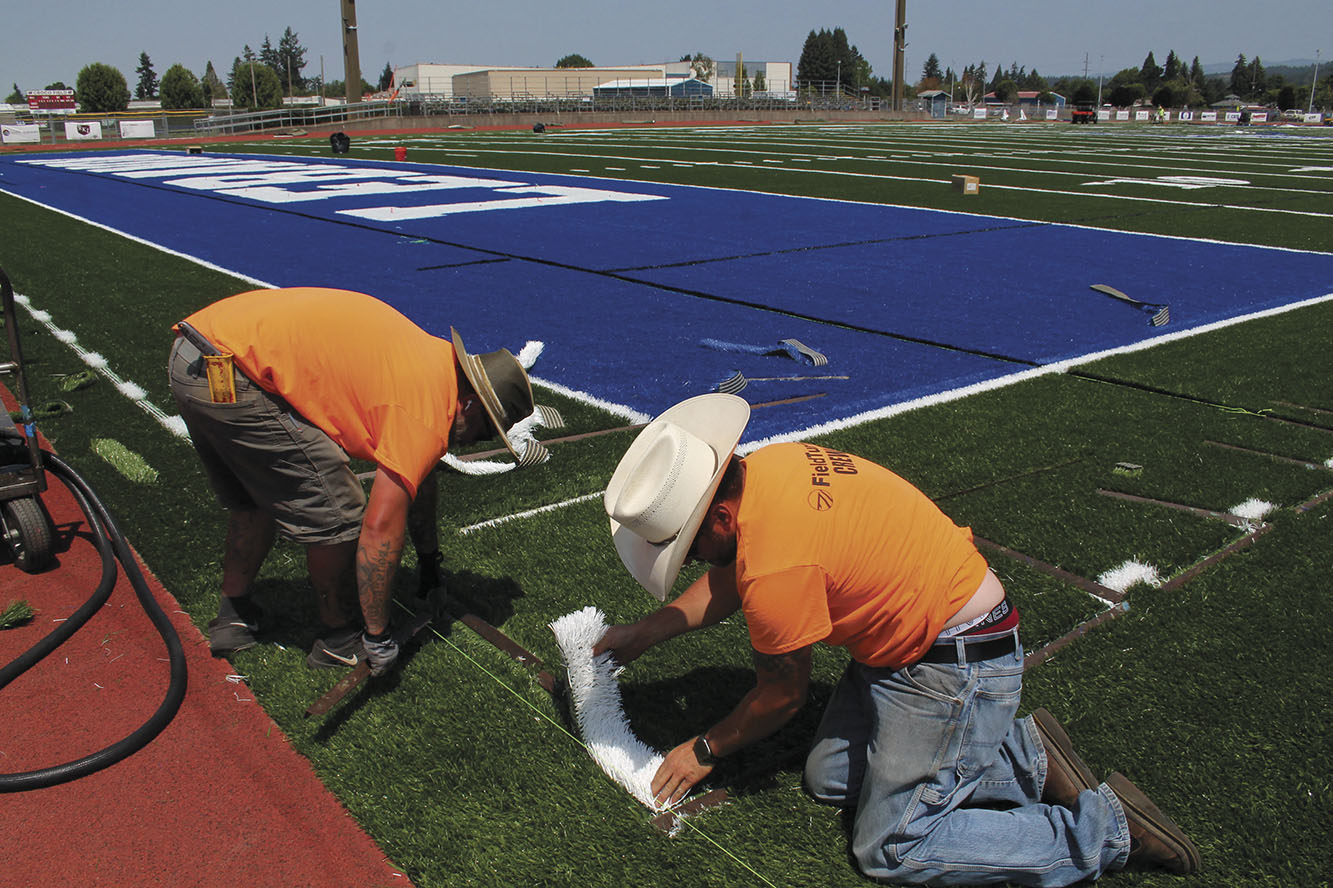 New turf gets Warriors set for fall | Lebanon Local