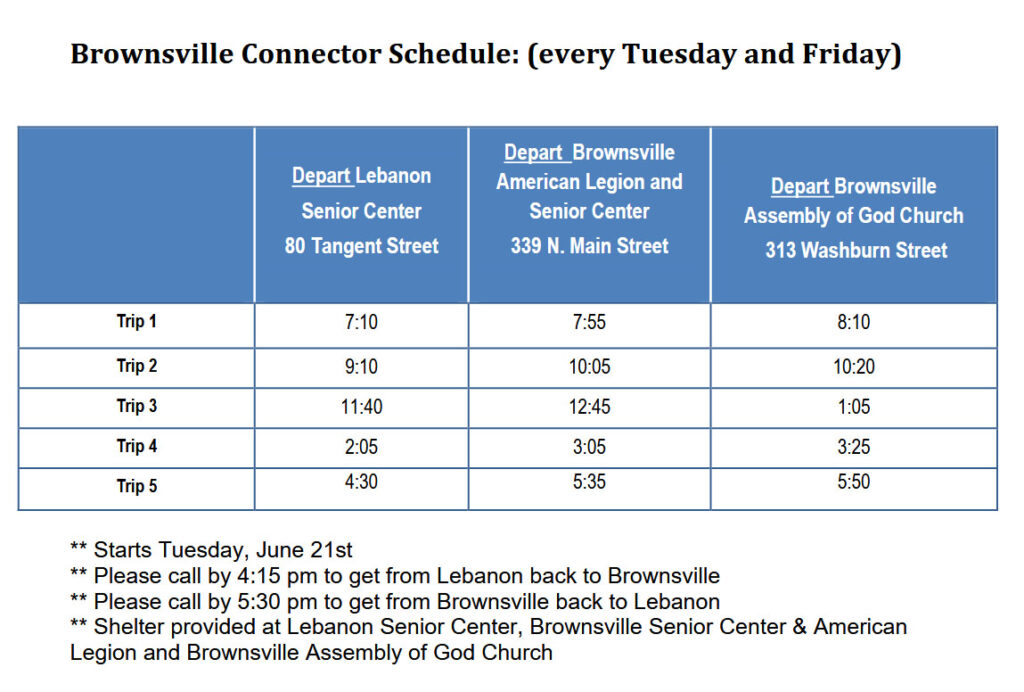 LINX bus expands route to Brownsville soon | Lebanon Local