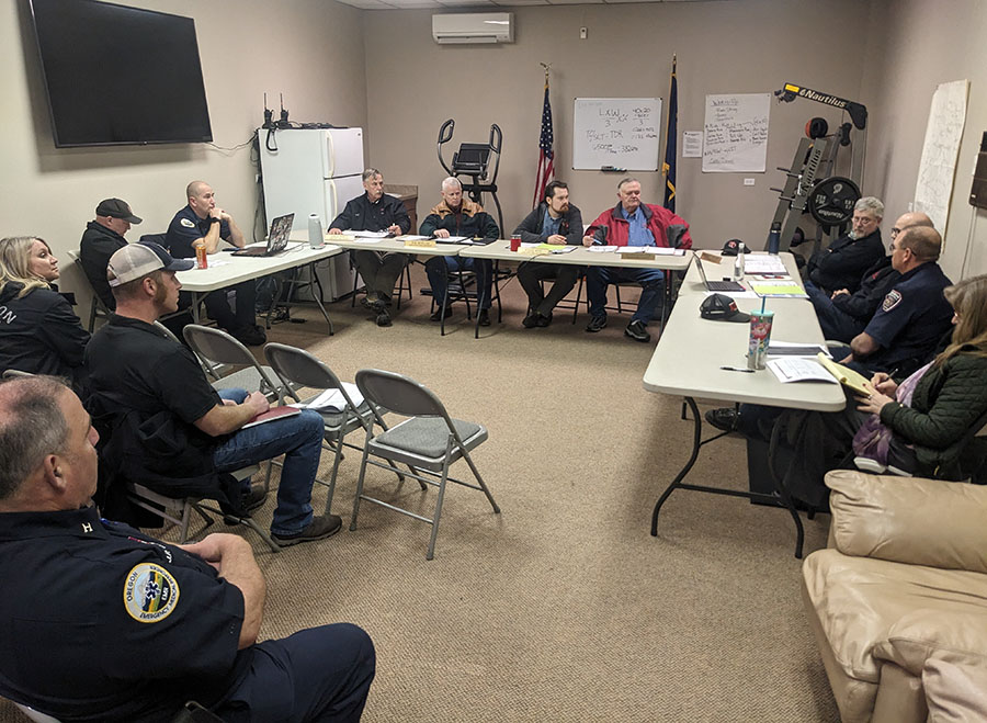 Levy, OSHA top of discussion for Fire Board - Lebanon Local