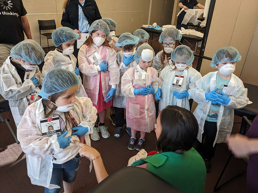 Kids Perform ‘Surgery’ at Medical School - Lebanon Local