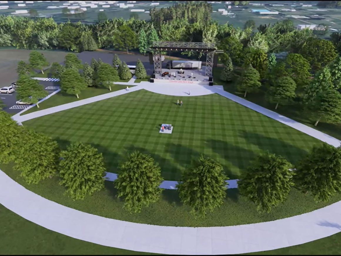 Parks committee sees design ideas for Cheadle Park stage - Lebanon Local
