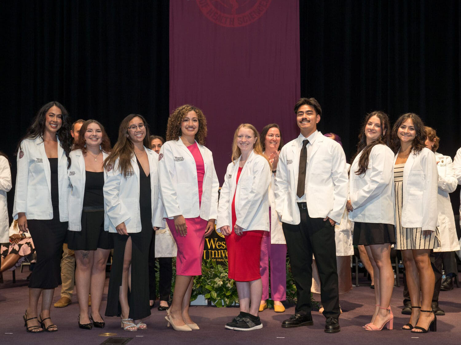 New DPT students kick off three years at CHS-Northwest with white coat ...