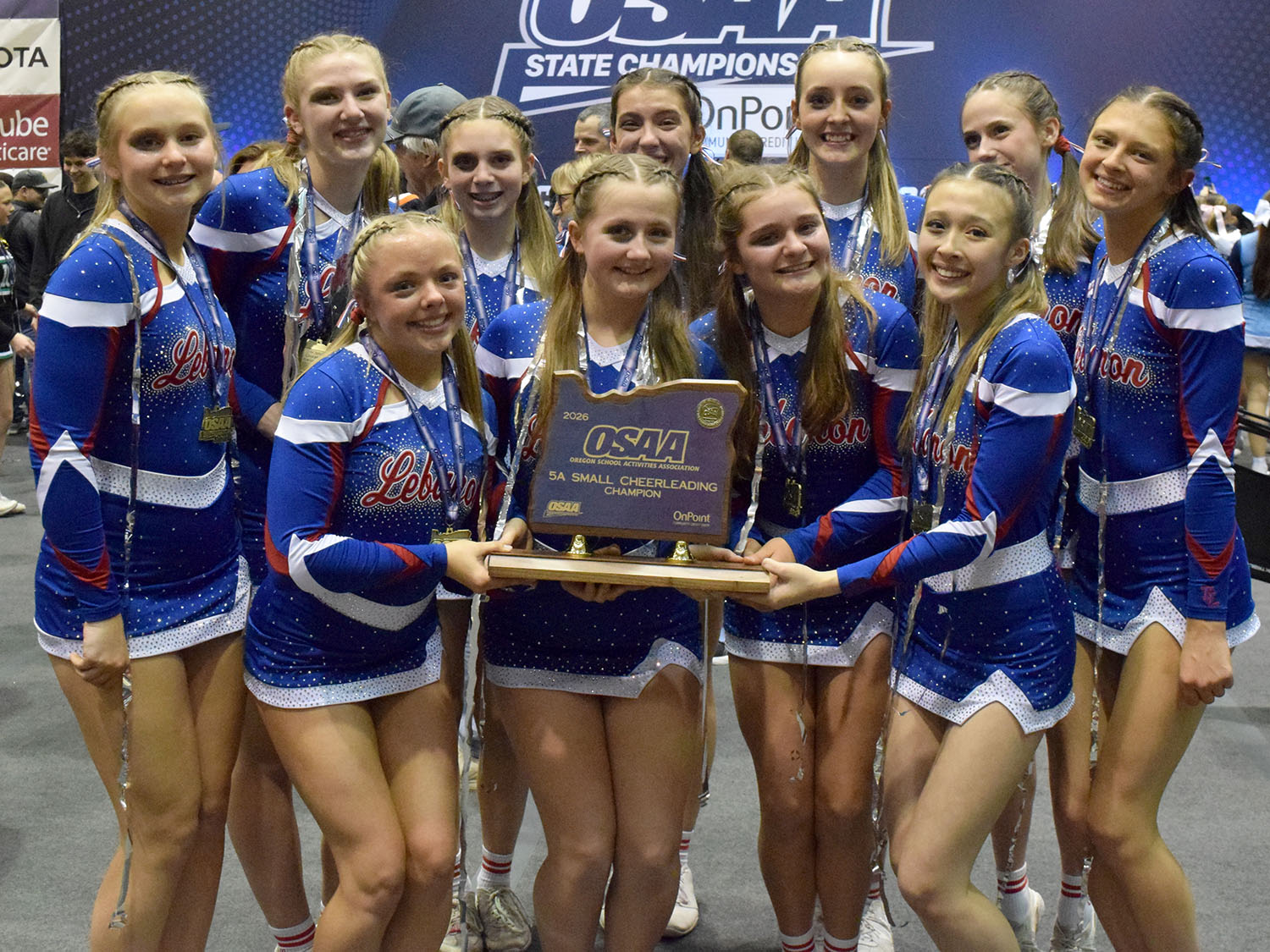 Warriors deliver state cheer title - Lebanon Local