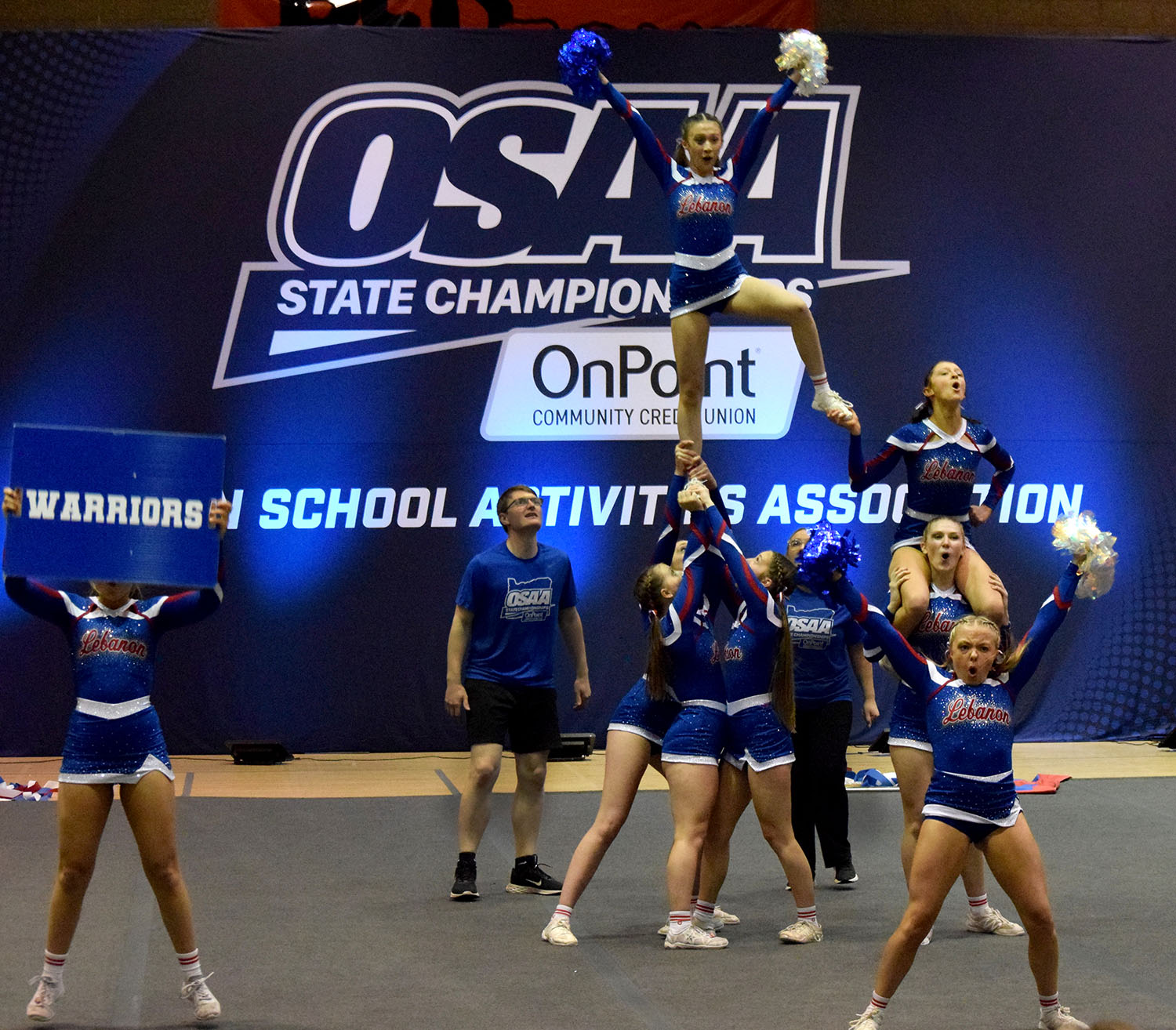 Warriors deliver state cheer title - Lebanon Local