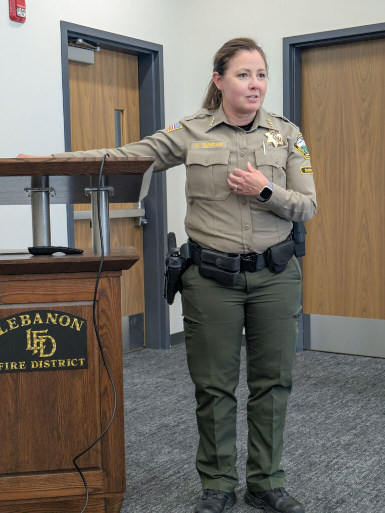 Commissioner, Sheriff cover variety of topics at town hall meeting ...
