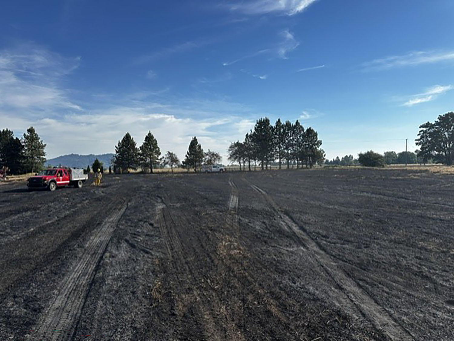 Farmers help LFD with field fire on KGAL Road - Lebanon Local