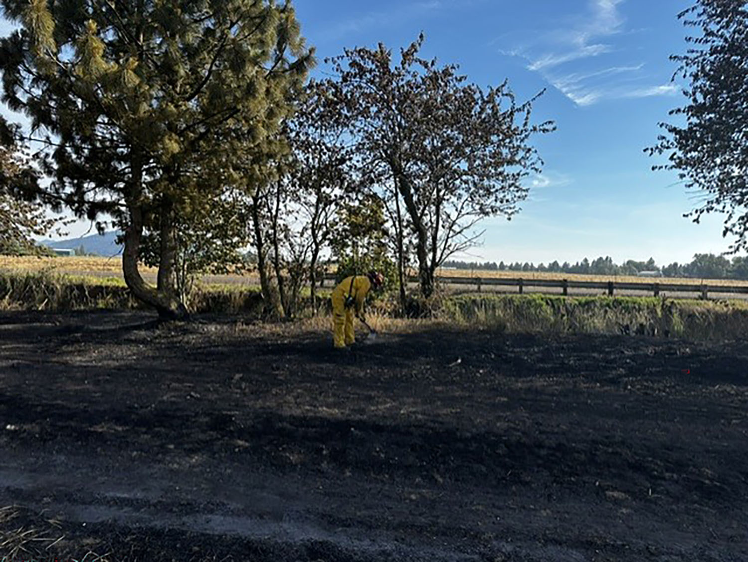 Farmers help LFD with field fire on KGAL Road - Lebanon Local
